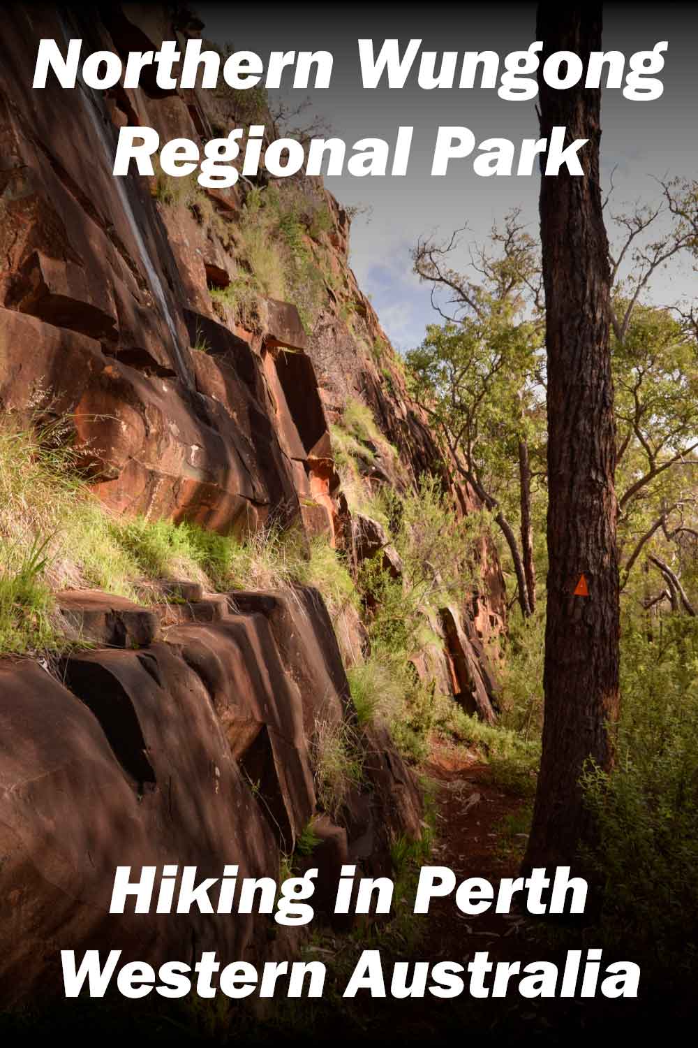 Walking Northern Wungong Regional Park, Perth, Australia