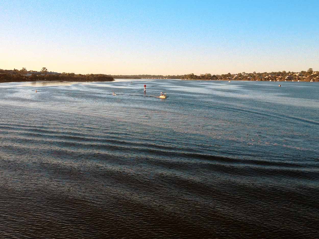 Southern Bank of the Canning River, Perth, Australia