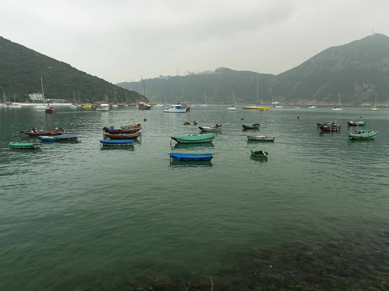 Walking Along the Beach from Deep Water Bay to Repulse Bay, Hong Kong ...