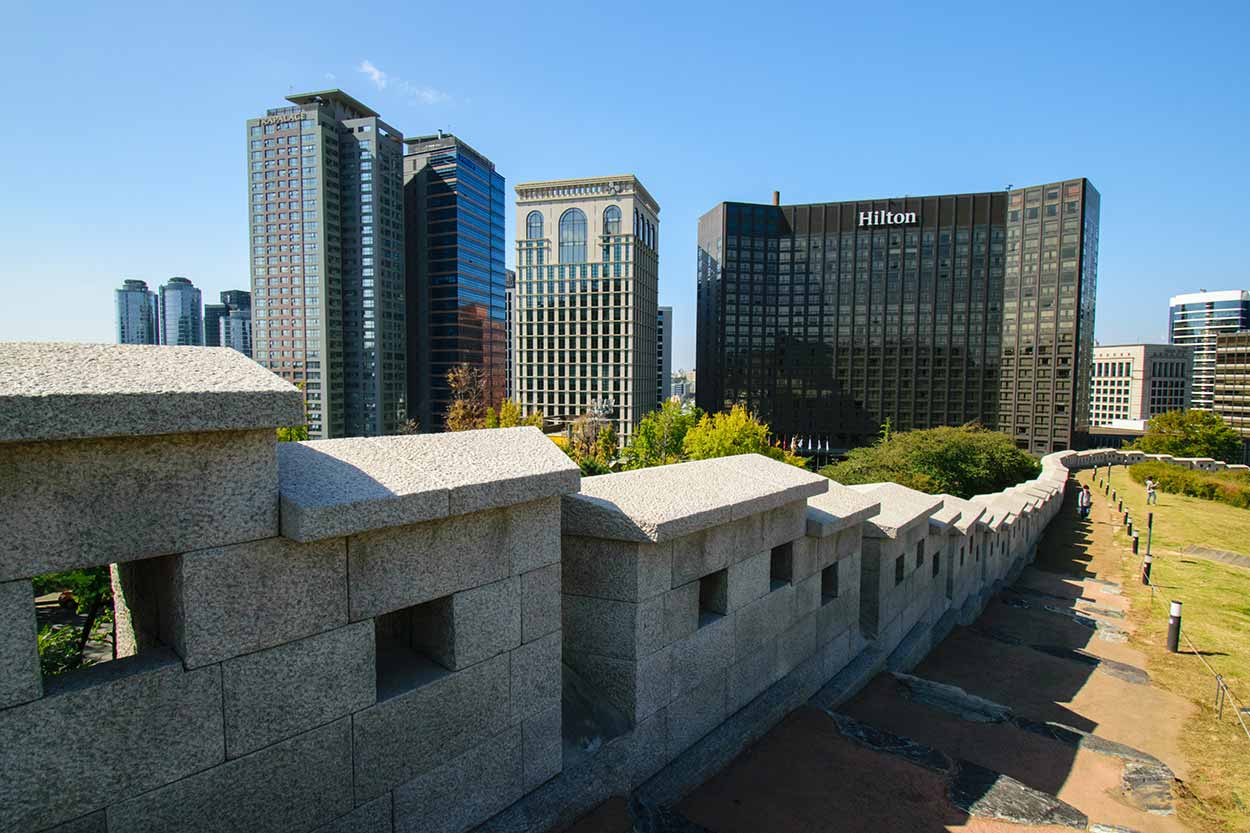 Walking the Seoul City Wall: Heunginjimum, Namsam Mountain and ...